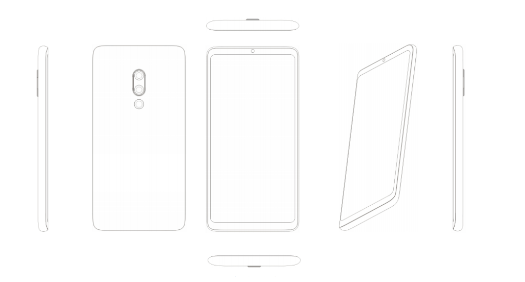 “Holeless Phone”Meizu Zeroのデザイン、充電ドックが特許を取得