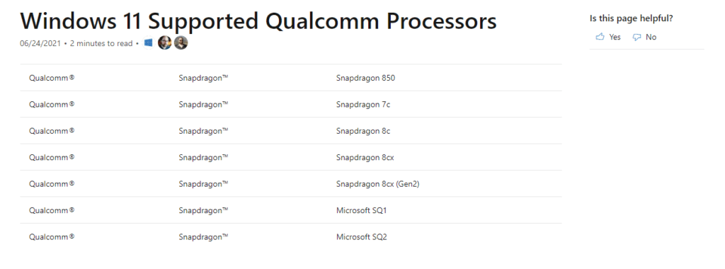 MicrosoftがWindows 11対応Snapdragon製品を公開